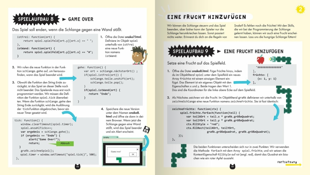 Programmieren für Kids – Entwickle fünf Games mit HTML und JavaScript - Ullmann Medien